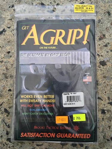 Grip nalepovací - Brooks Tactical System AGrip Black GLOCK 20, 21 ...